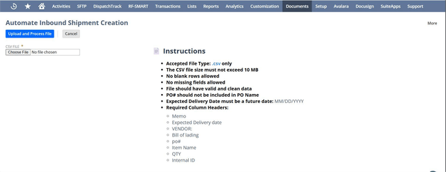 Inbound Shipment Automation in Netsuite | Jobin & Jismi