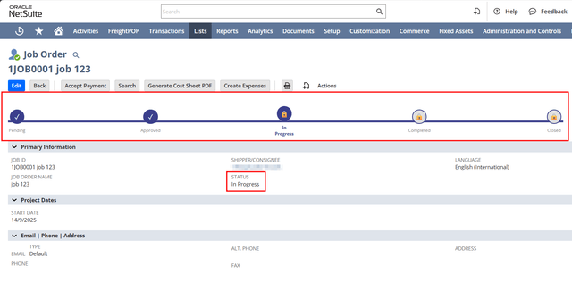 NetSuite Record Status Visualizer - Jobin & Jismi